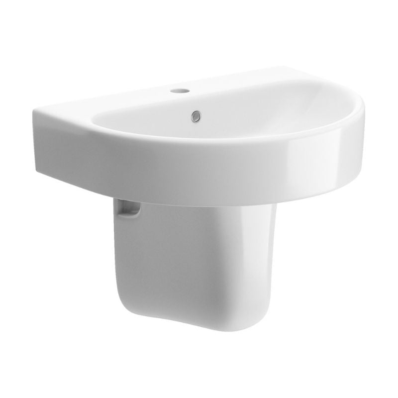 Semi Pedestal Basins | Cover Pipes & Save Space | Cwmbran Showroom