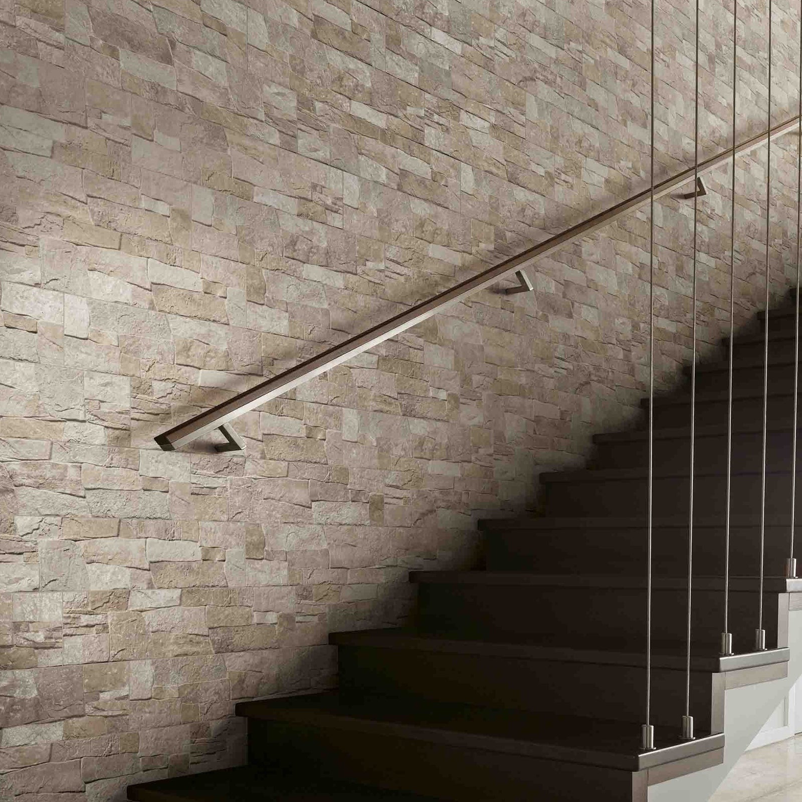 Outdoor Wall Cladding | 3D Split Face Stone Effect Porcelain Tiles