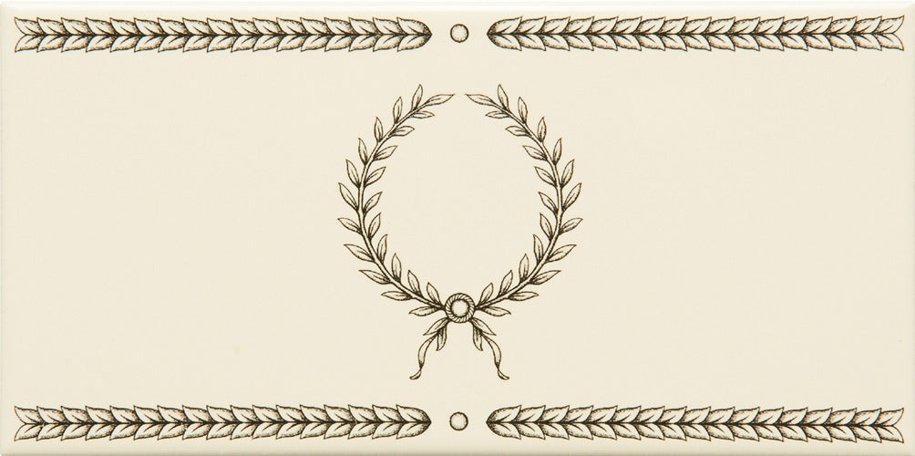 Original Style Artworks Single Laudatory Wreath Charcoal Grey on Count