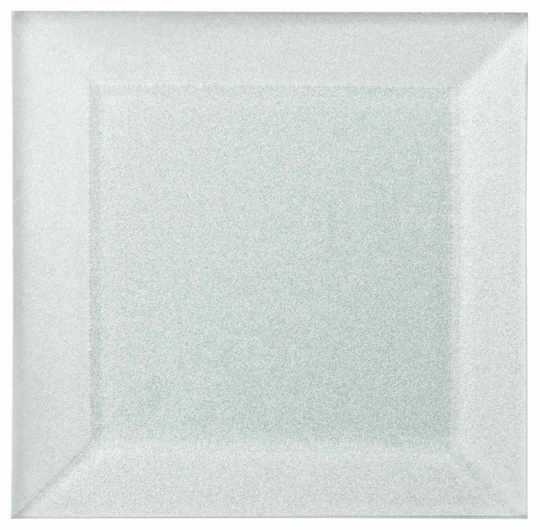 Original Style Glassworks Zinc Metallic Glass Bevel Tile 10x10cm