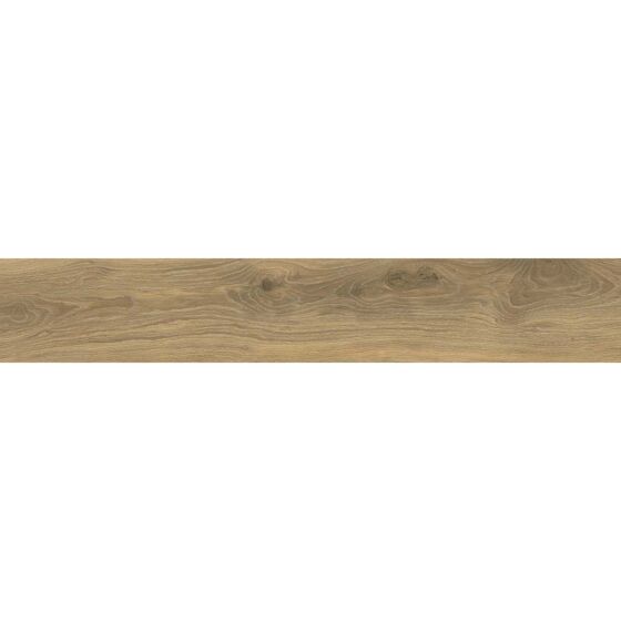 Kinabalu Dark Oak Wood Effect Matt Glazed Porcelain Wall & Floor Tile