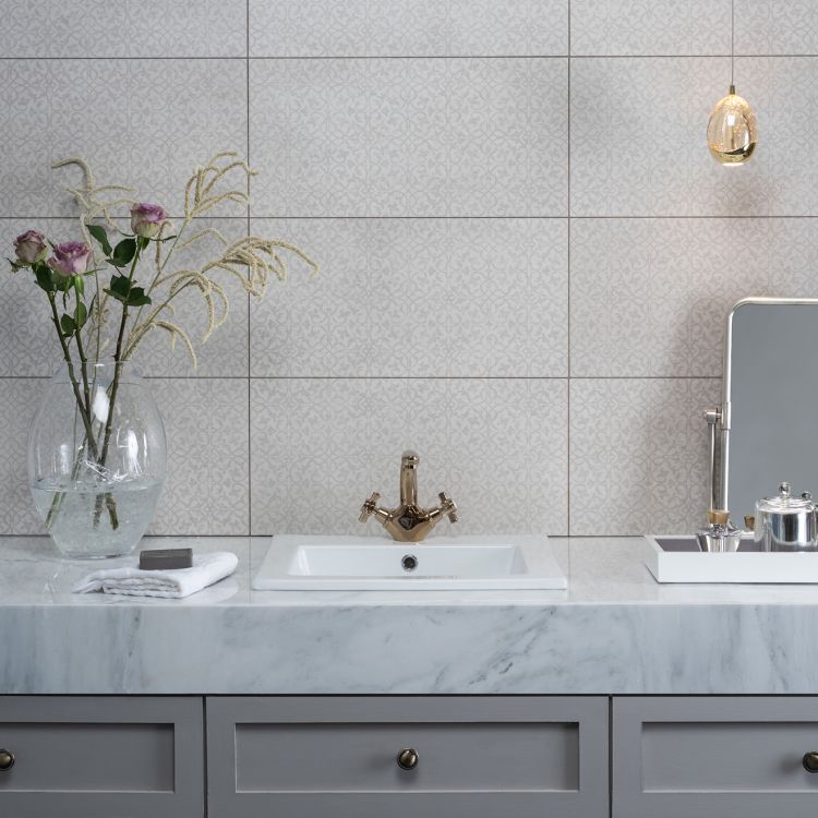 Original Style Living Opera Idante Crema Matt Glazed Ceramic Tile 30x6