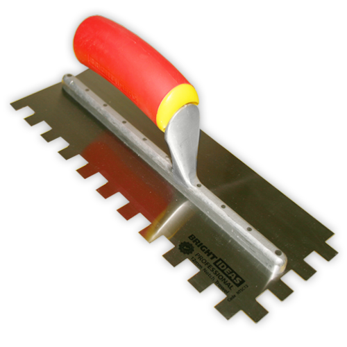 Comfy Grip Professional Square Notch Trowel